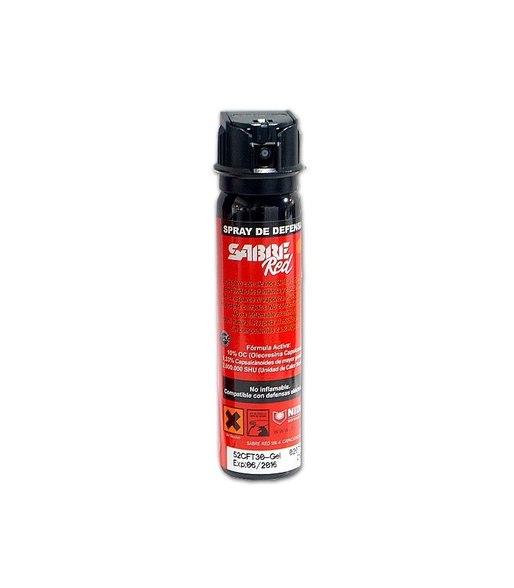 Defense Pepper Spray MK-4 GEL SABRE RED (75ml) - Approved