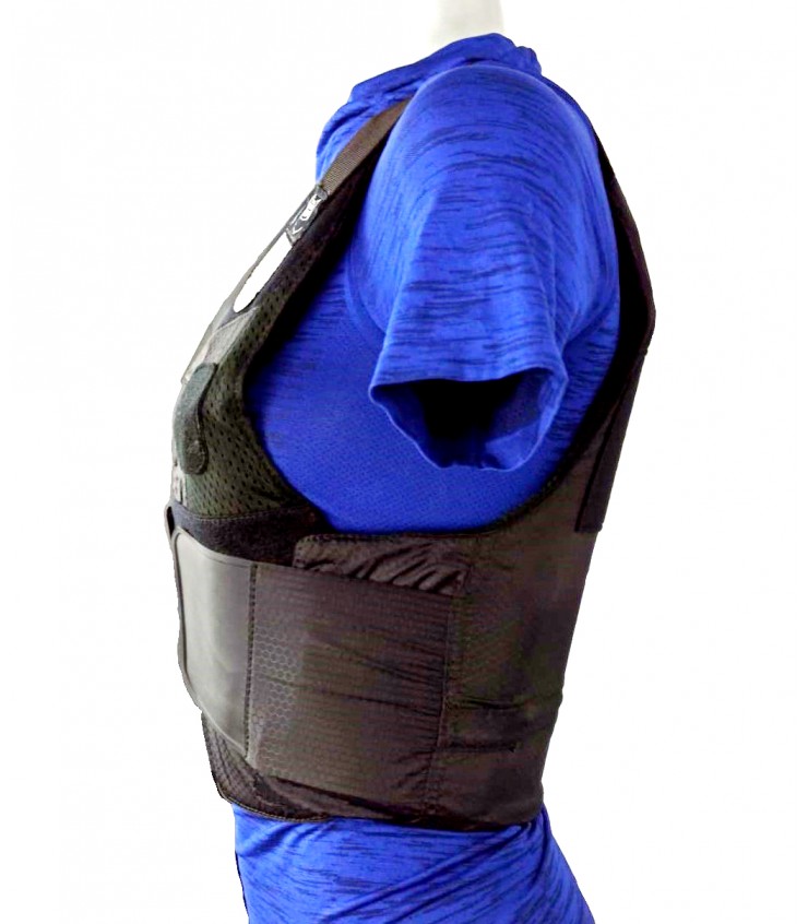 NIDEC DutyGuard Women's Bulletproof Vest: Full NIJ IIIA and Anti-White ...